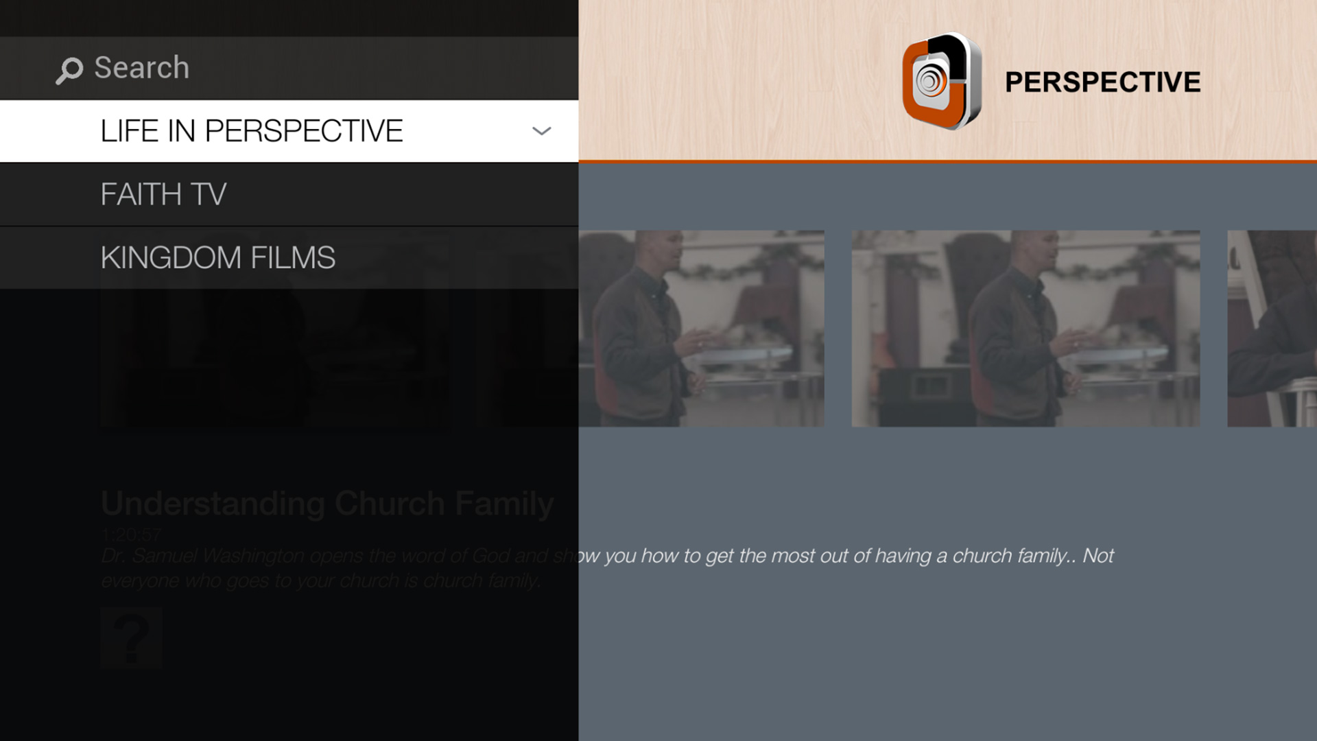 Perspective Television Network - App on Amazon Appstore