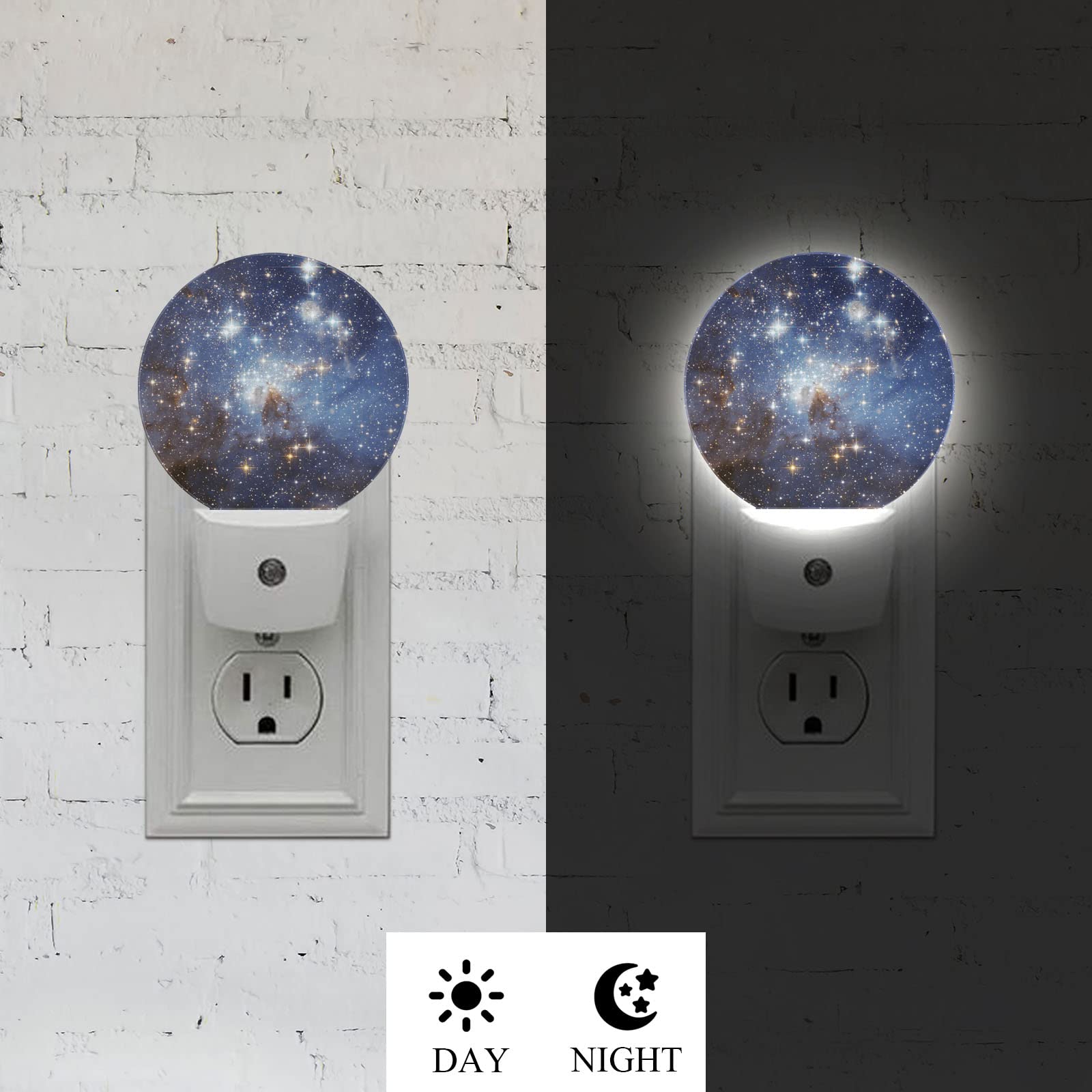 Snapklik.com : Starry Sky Night Light Plug Into Wall Stars Shine ...