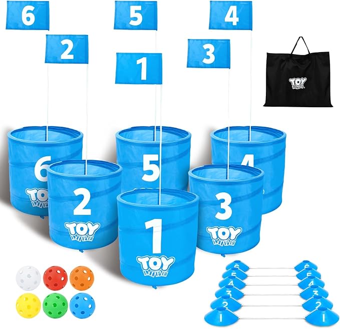 Amazon.com: TOY Life Golf Game Set, Backyard Golf Bucket Game for ...