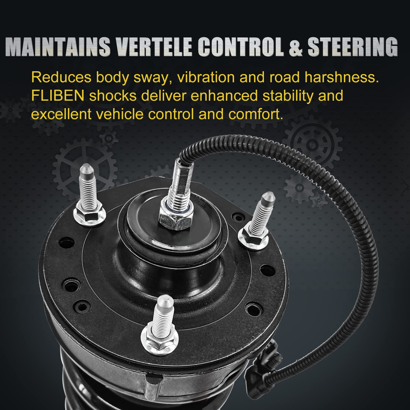 84176631 580-1108 Pair Front Shock Absorber Assy w/Magnetic Ride ...