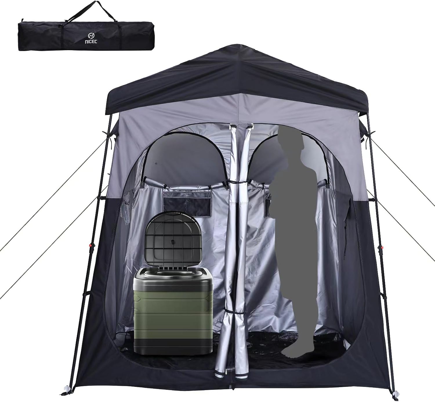 Nice C Camping Shower Tent, Instant Pop Up Changing Tent, Privacy Tent ...