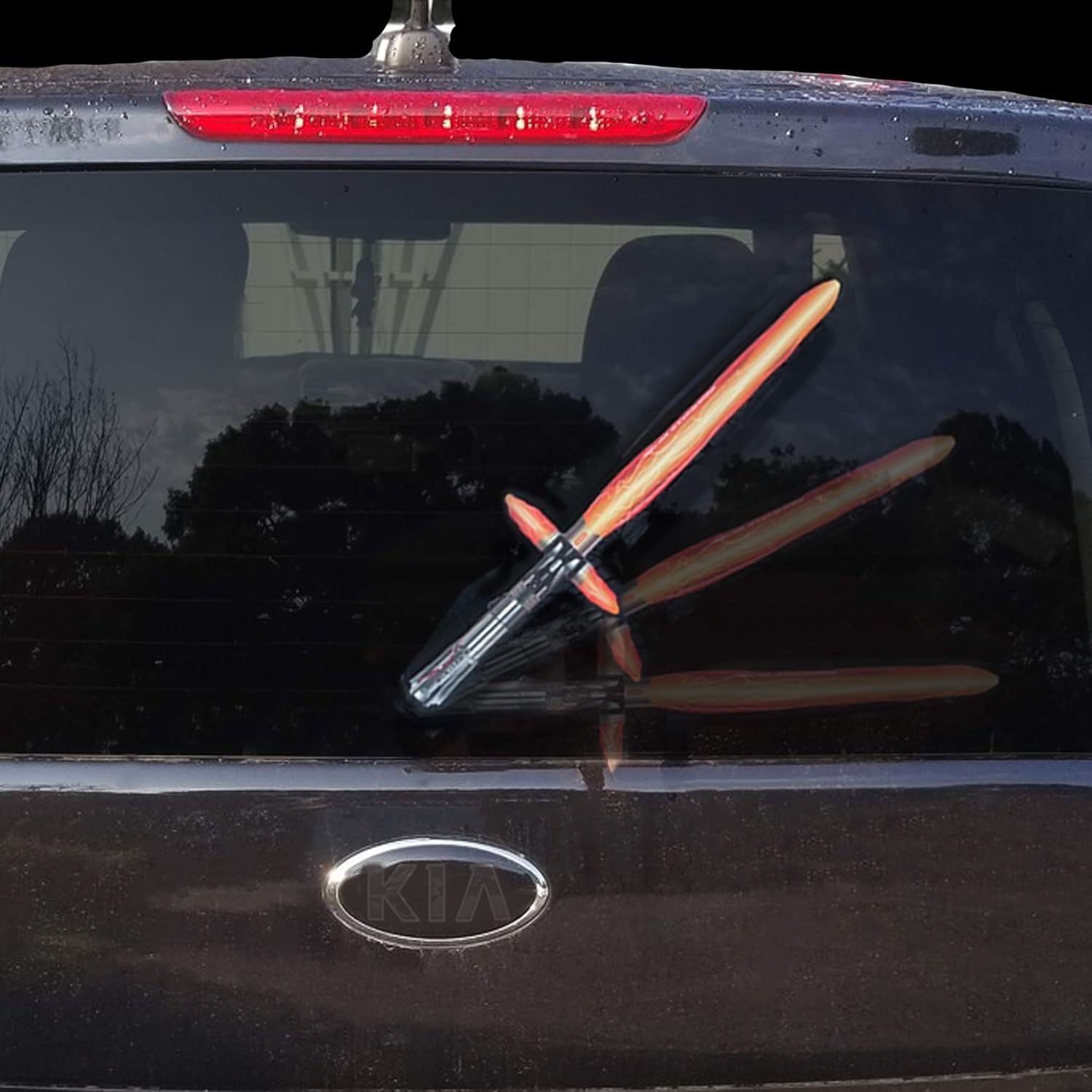 Amazon.com: ORIGINAL WipeSaber Reflective Saber WiperTags for Rear ...