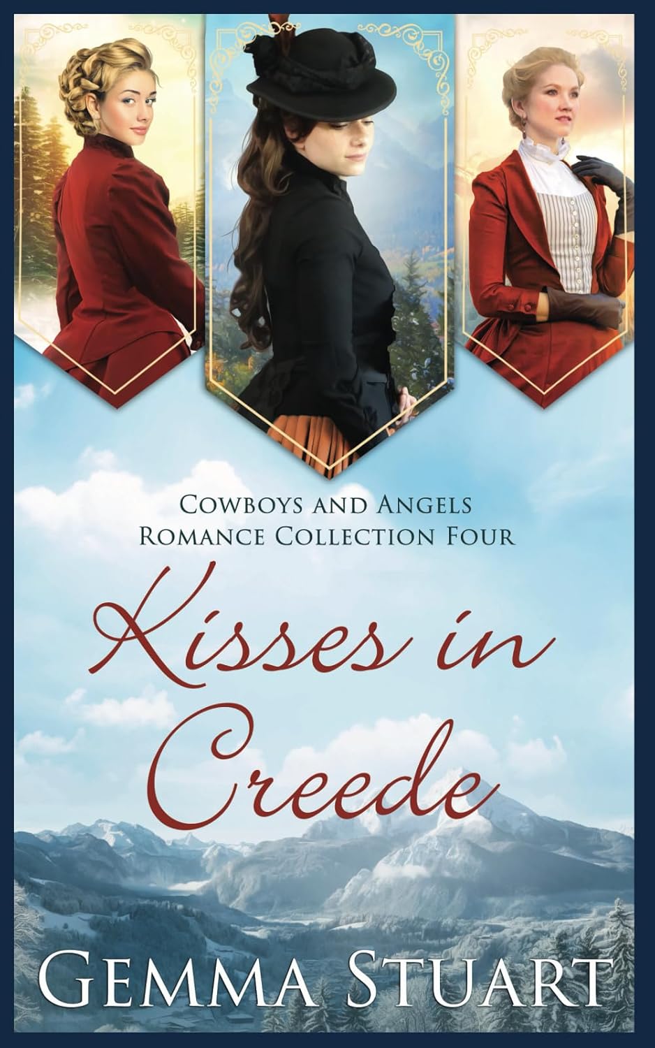 Amazon.com: Kisses in Creede: Sweet Historical Romance (Cowboys and ...