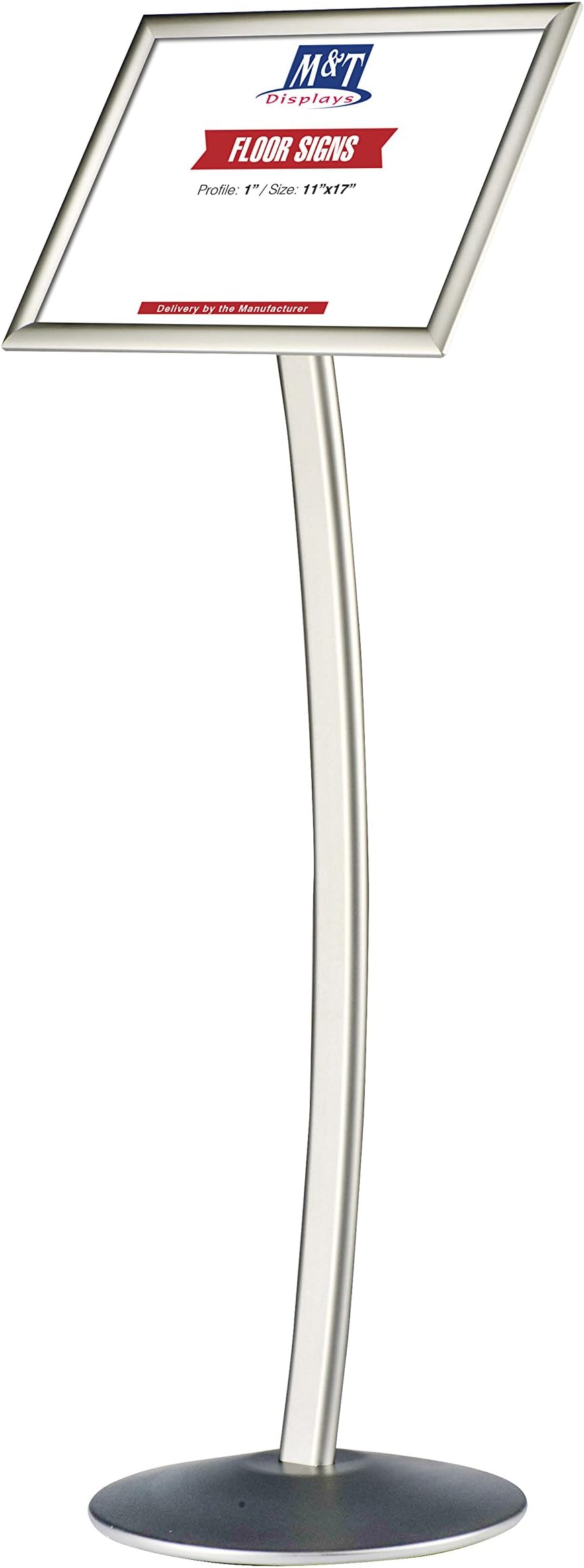 Amazon.com: 6ft. Poster Sign Holder Floor Stand for 22x28 Graphics ...