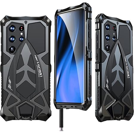 Amazon.com: Lunivop for Samsung Galaxy S23 Ultra case Metal Hard Armor Compatible with Galaxy ...