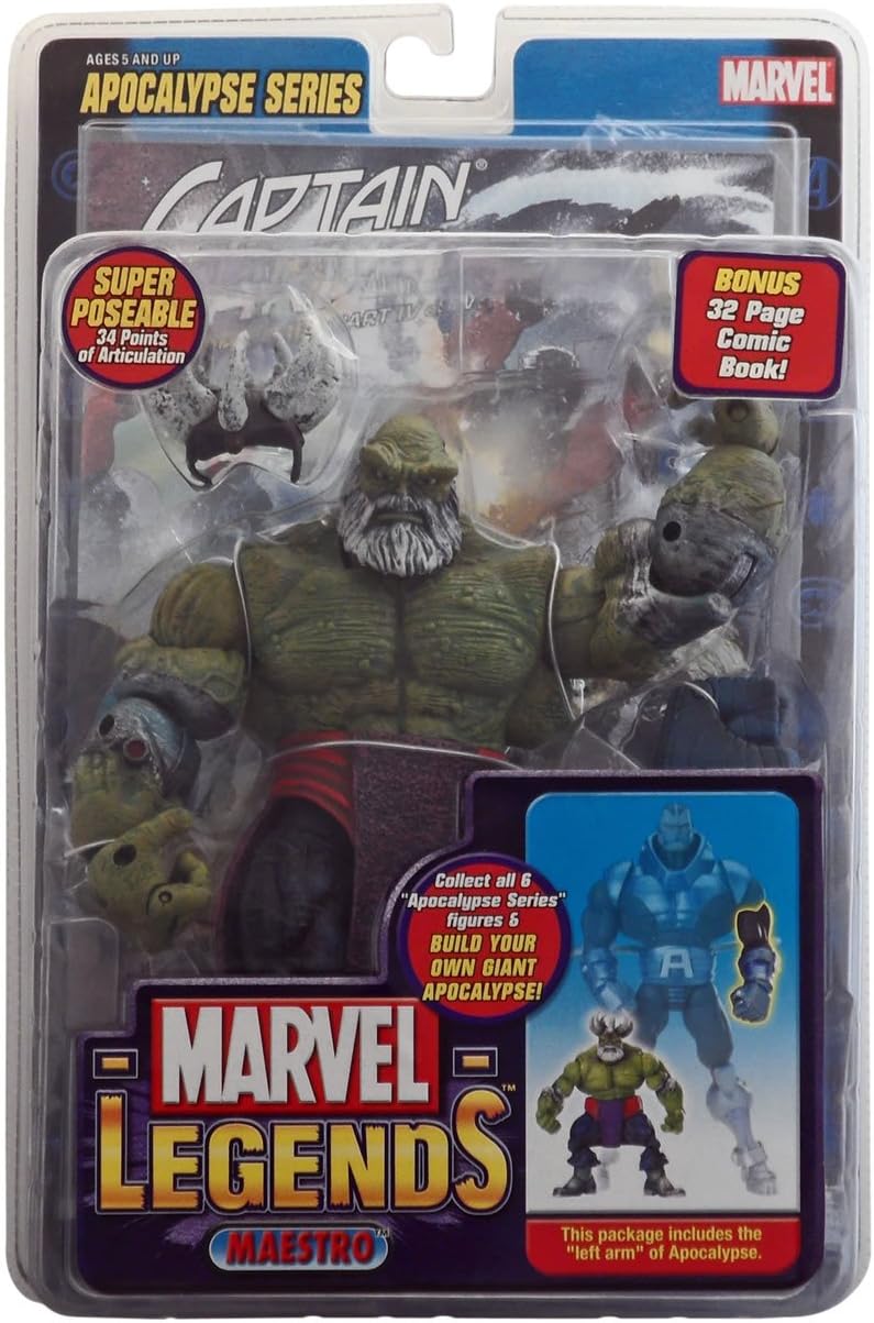 Amazon.com: Marvel Legends 6-Inch Maestro Hulk Figure : Toys & Games