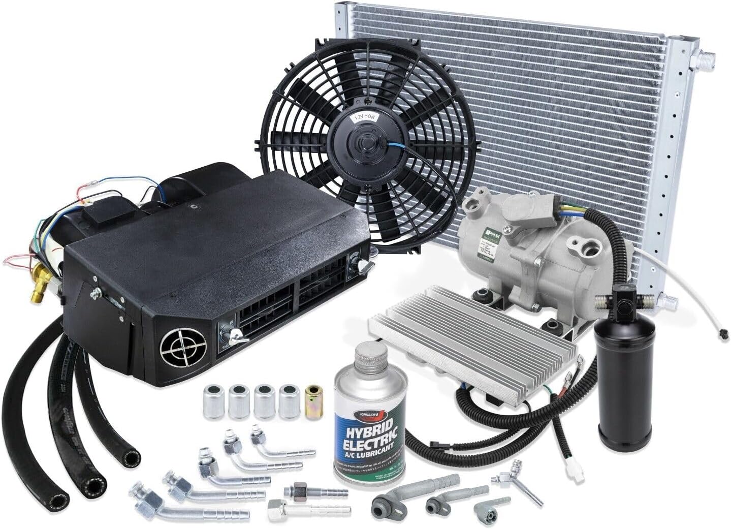 Amazon.com: New A/C Universal Kit Heat And Cool Underdash W/Electric ...