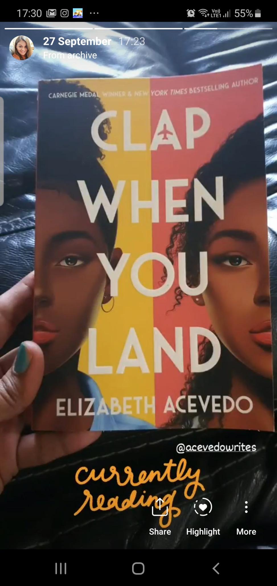 Clap When You Land : Elizabeth Acevedo: Amazon.in: Books