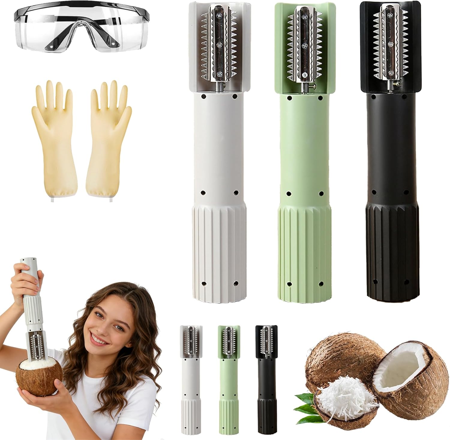Amazon.com: Electric Coconut Grater Machine, Stainless Steel Coconut ...