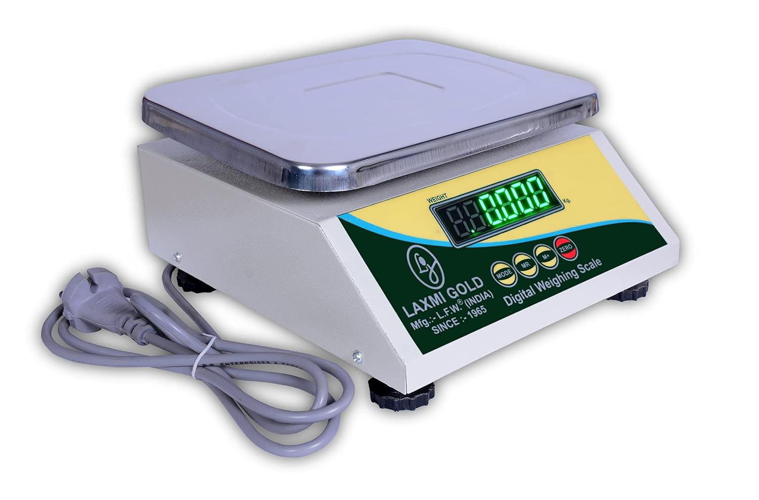 LAXMI GOLD Weight 30kg x 1g Weighing Scale Machine with Front & Back ...
