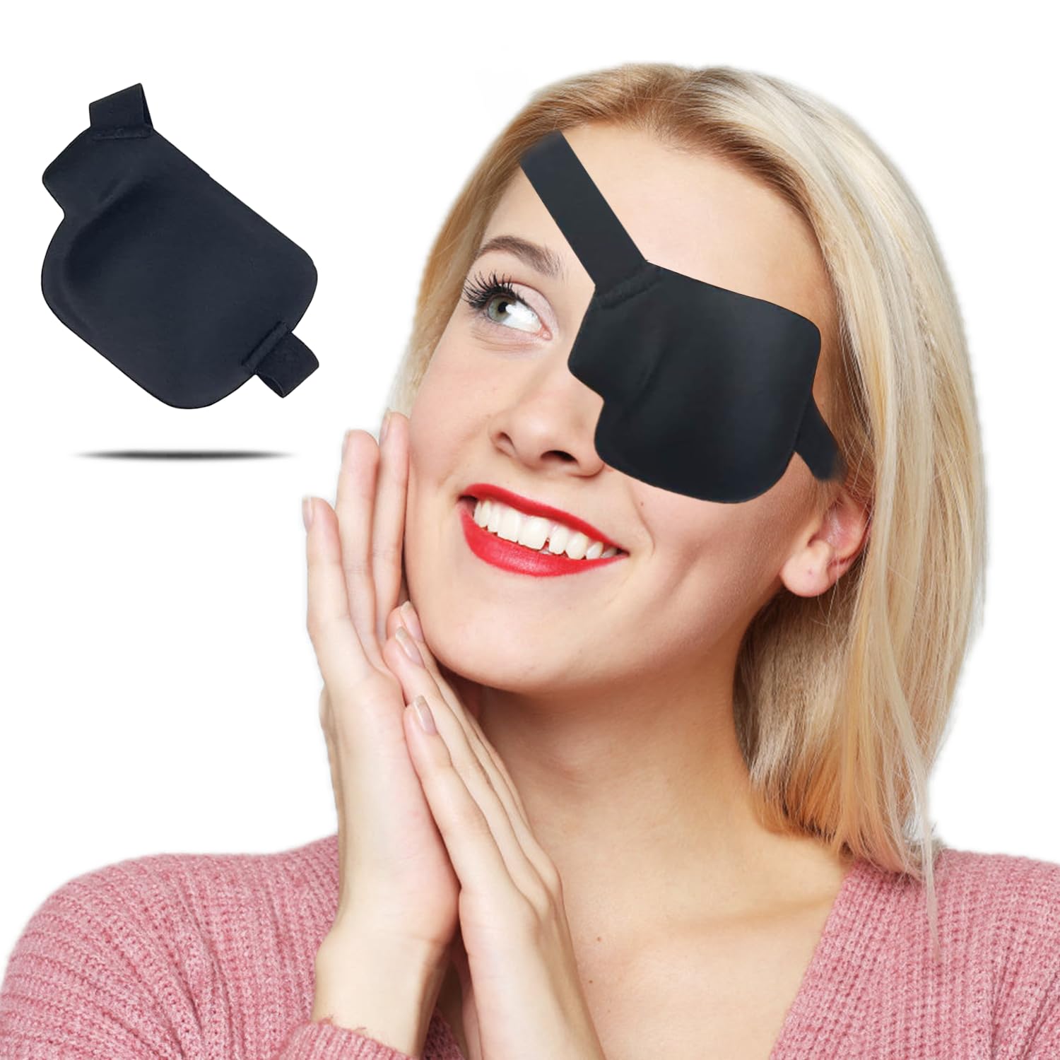 Amazon.com: THSIREE 3D Eye Patch, Medical Eye Patches for Adults Kids ...