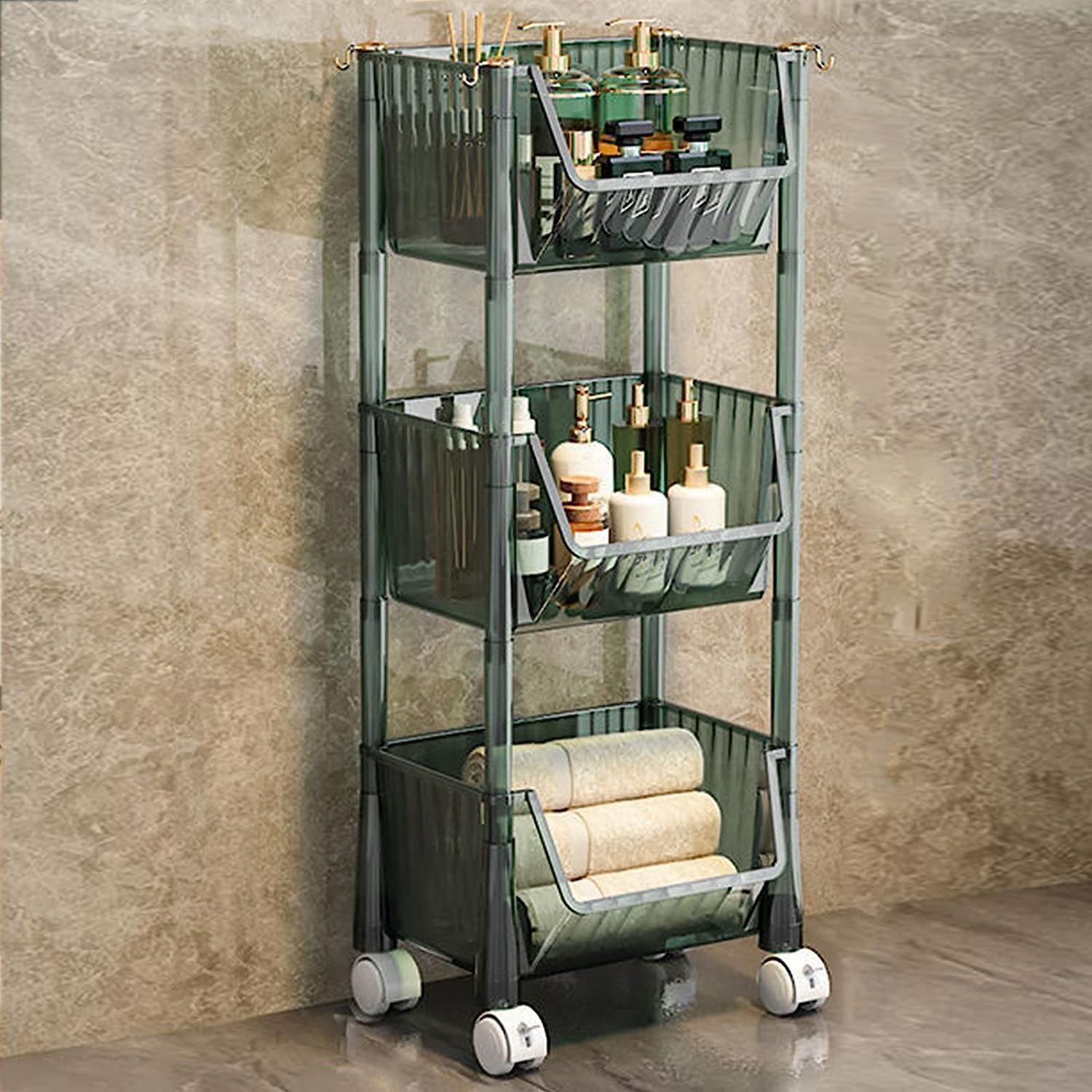 Amazon.com: Utility Cart Rolling Utility Cart Rolling Cart ...