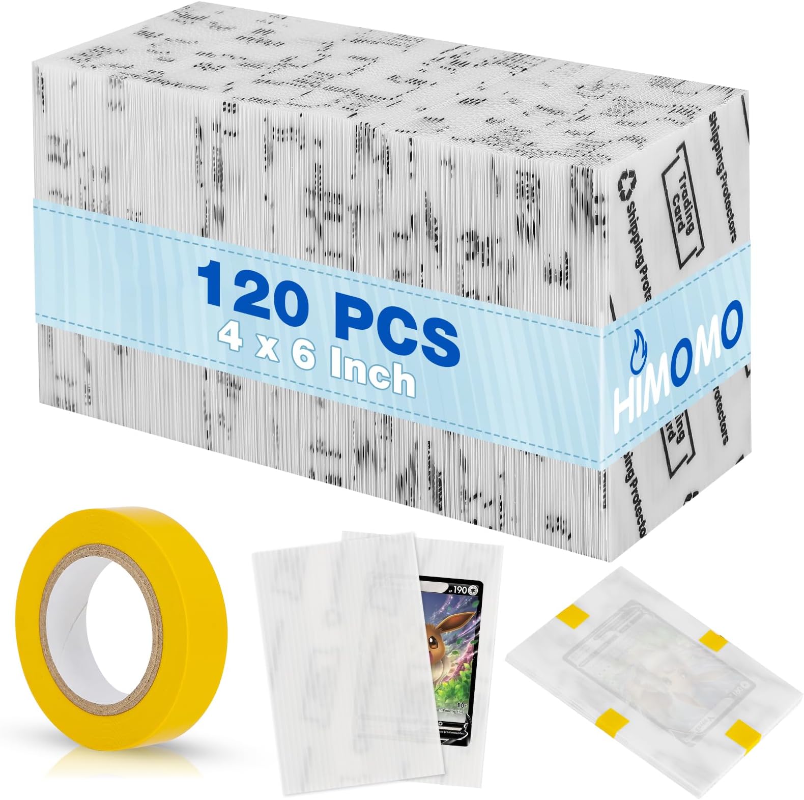 Amazon.com : HIMOMO Card Protectors Trading Card Sleeve Shipping ...