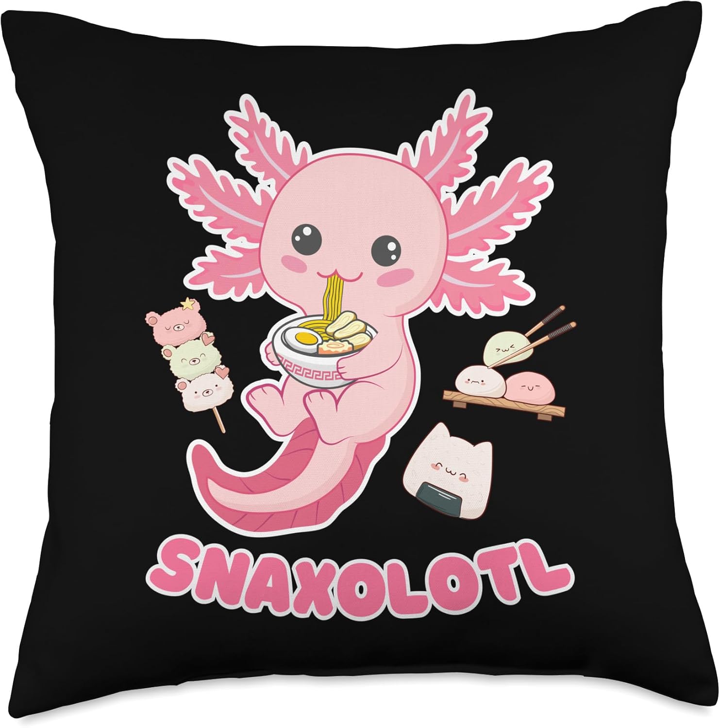 Amazon.com: Axolotl Ramen Snaxolotl Funny Cute Axolotl Snacks Ramen ...