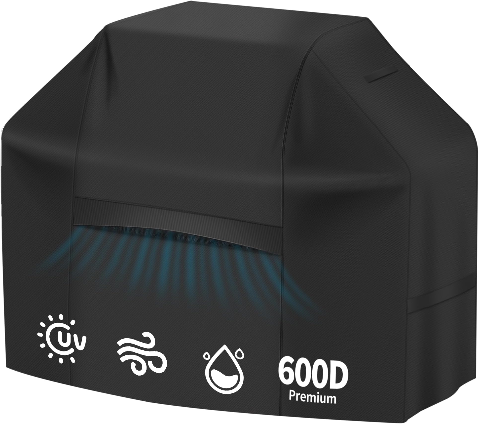Amazon.com : BBQ Grill Cover, 92"-inch 600D Heavy Duty Waterproof Gas ...