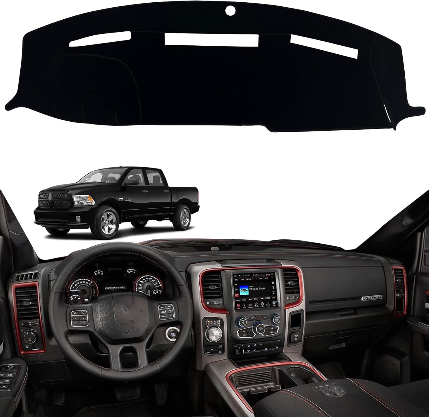 Amazon.com: INUBOXES Dashboard Dash Board Cover Mat Pad Carpet Non-Slip ...
