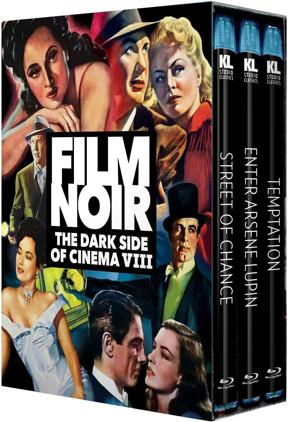 Film Noir: The Dark Side of Cinema VIII [Street of Chance / Enter ...