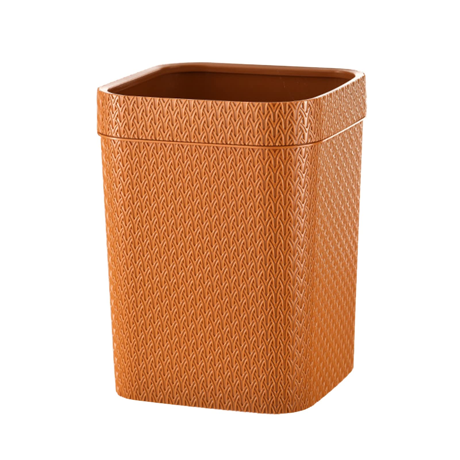 Amazon.com: 12L Trash Can with Pressure Ring High Capacity No Lid Keep ...