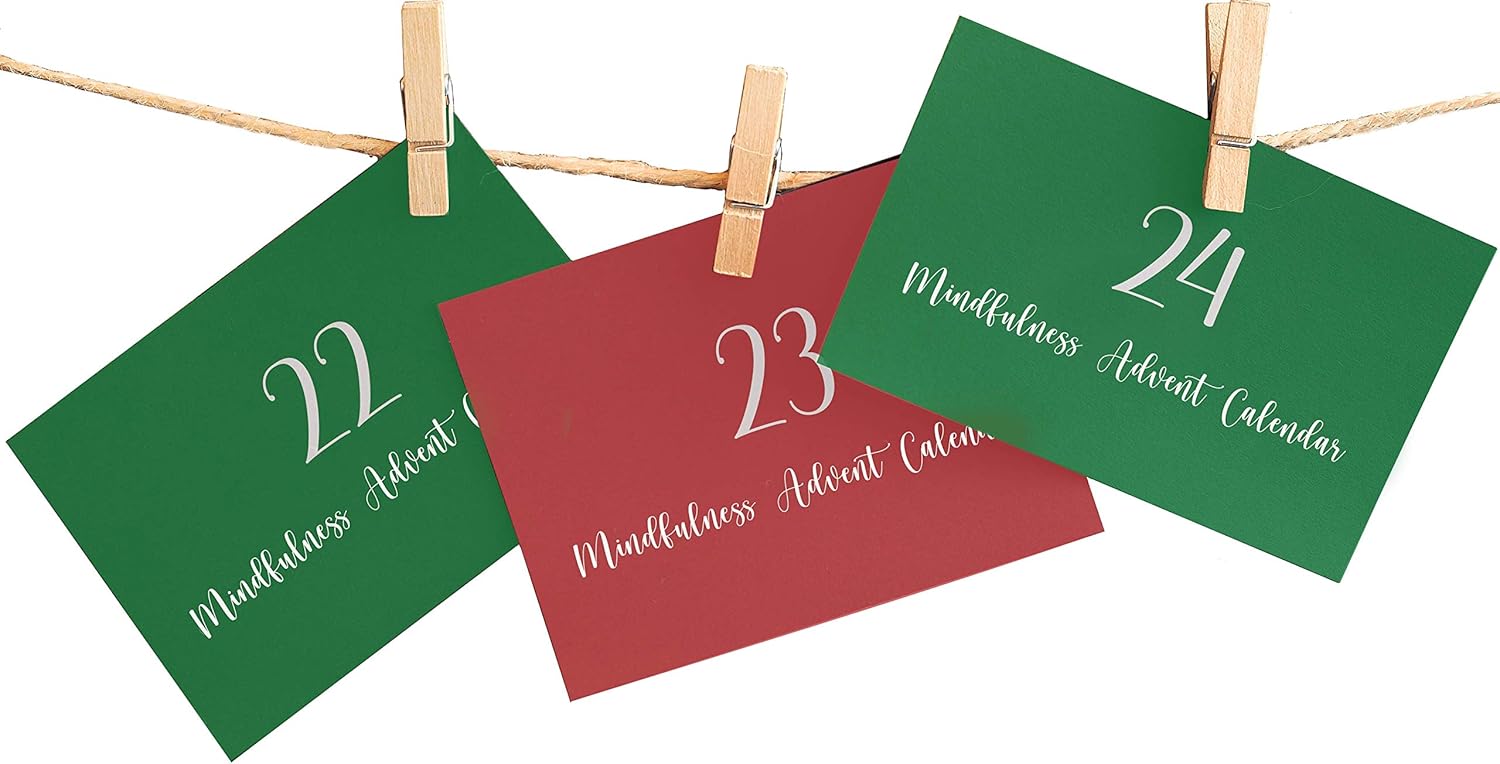 Amazon.com: Mindfulness Advent Calendar - 24 Mindfulness tasks to Help ...