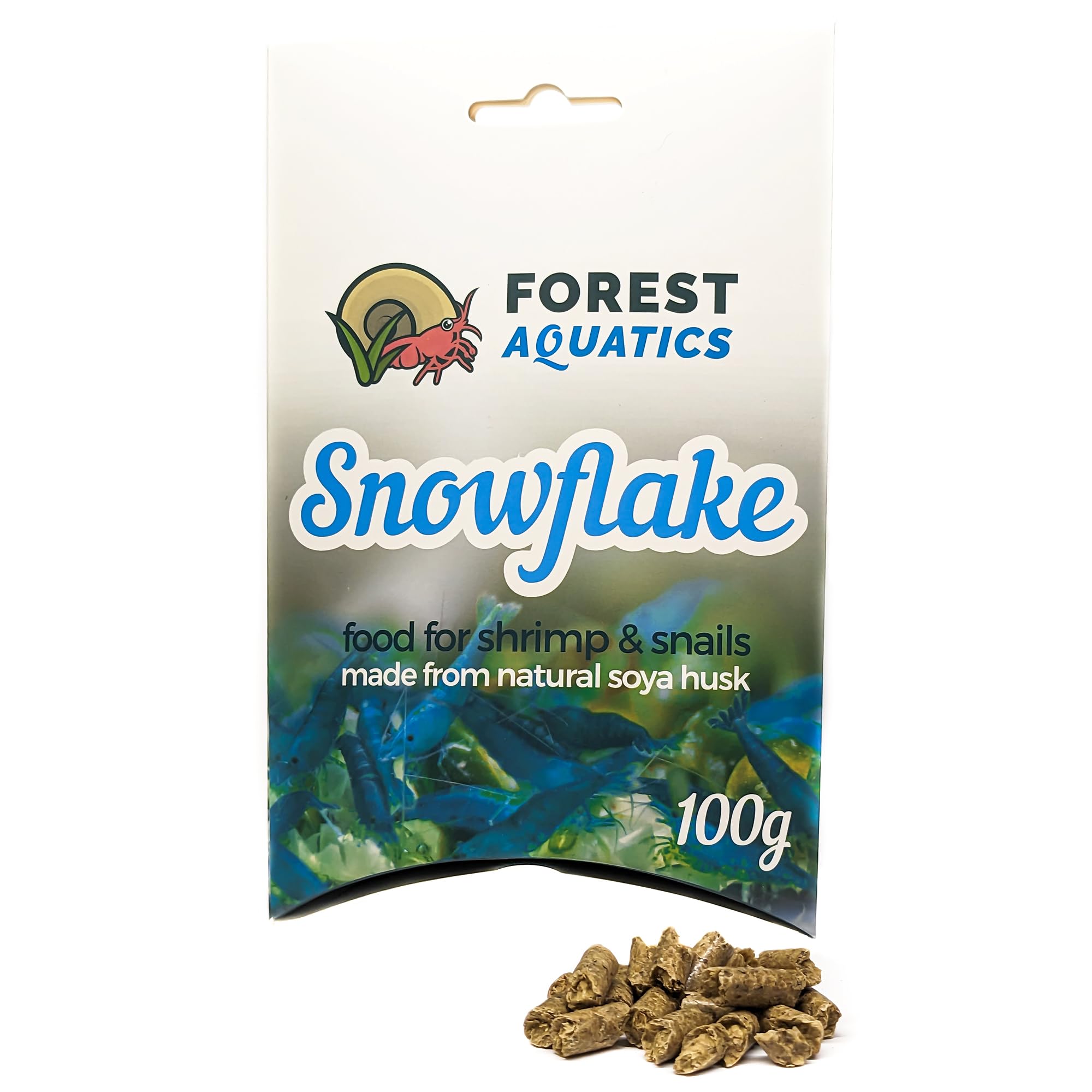 Snowflake Food for Cherry Shrimp & All Bottom Dwellers (100g) : Amazon ...