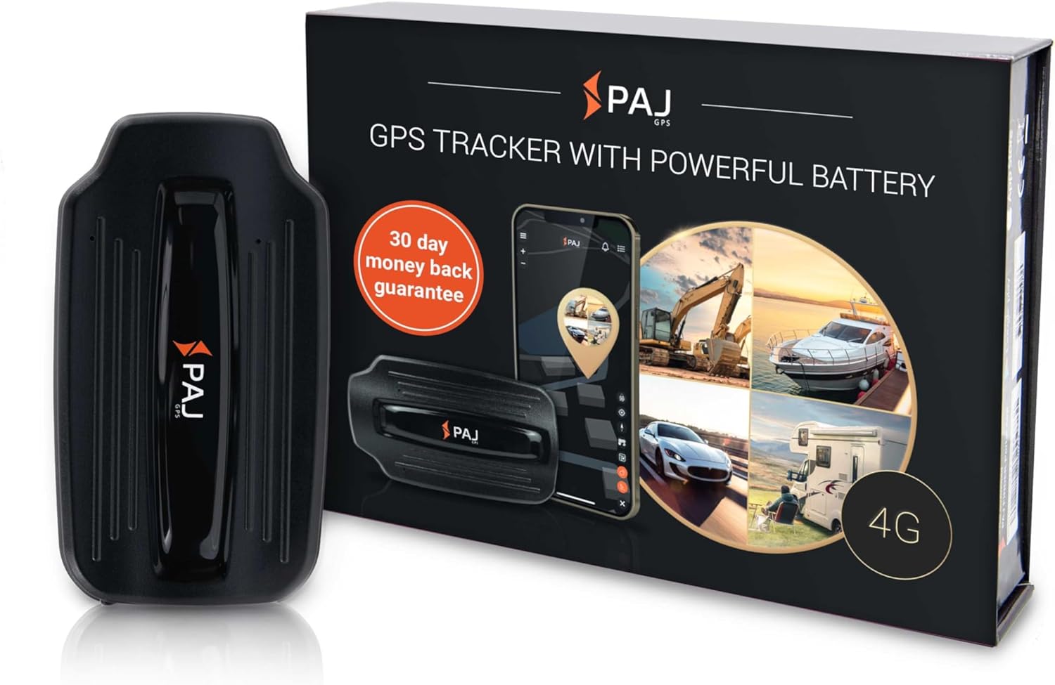 PAJ Power Finder 4G – Magnetic GPS Tracker with Worldwide Coverage ...