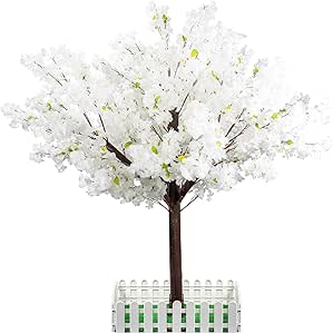Amazon.com: Artificial Cherry Trees Indoor Decor: Handmade Natural Fake ...
