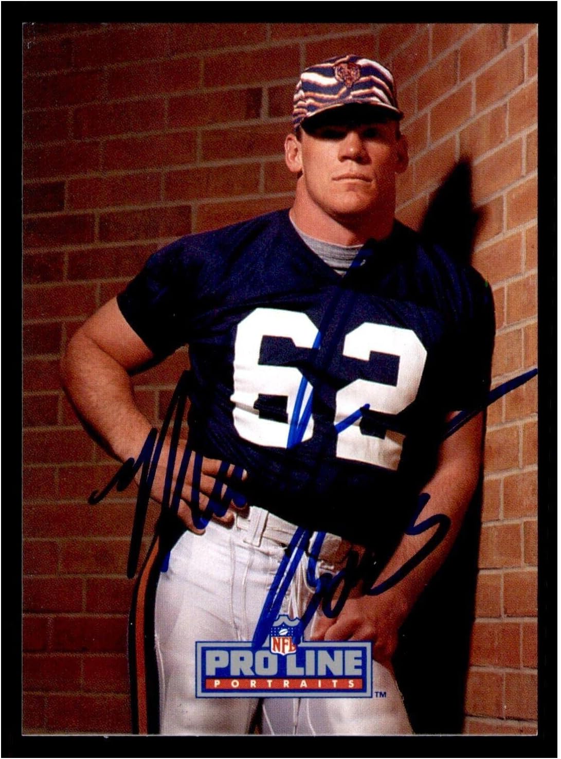 Mark Bortz Signed 1991 Pro Line Card #90 Autographed Bears 84741 - NFL ...
