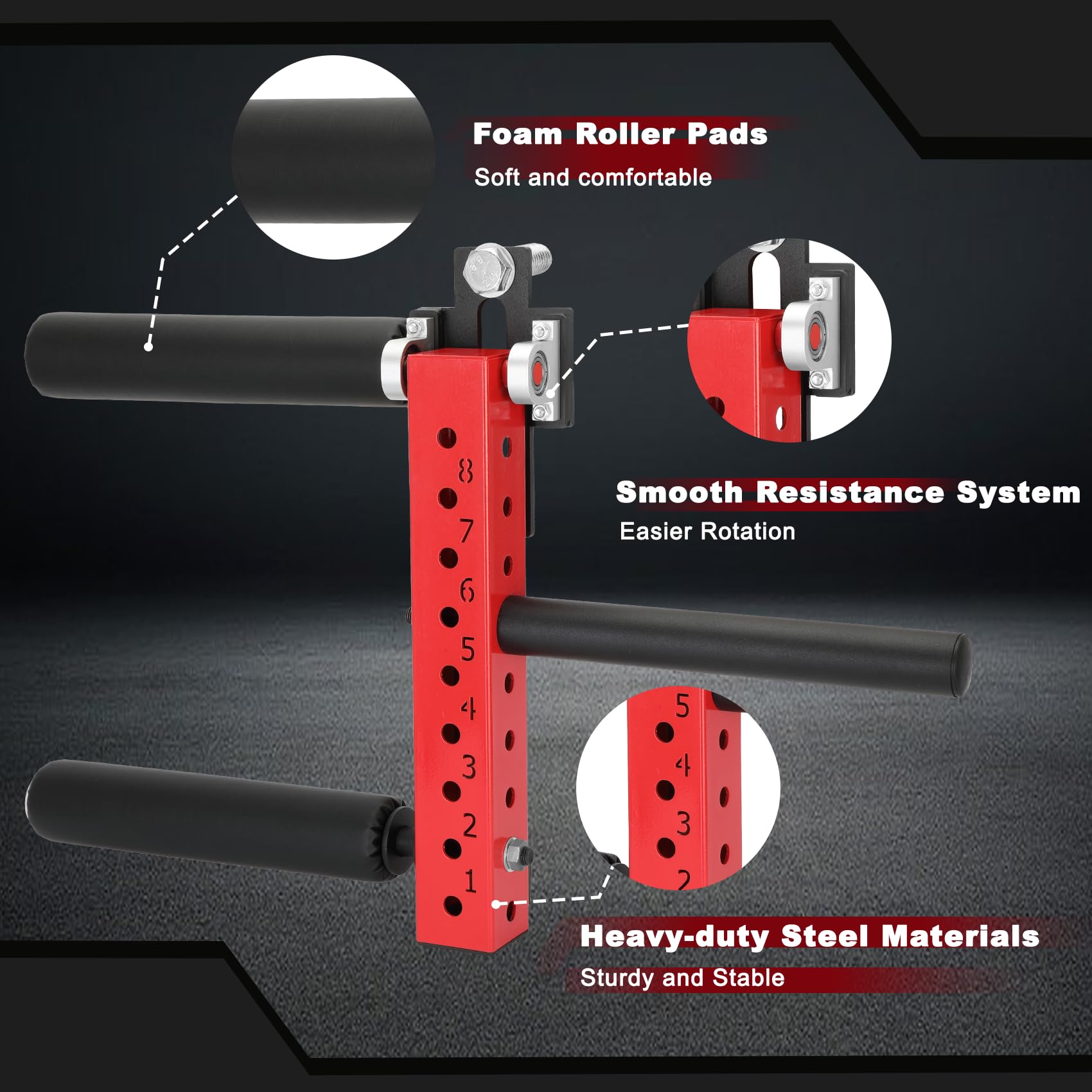 Snapklik.com : Power Rack Mounted Leg Extension And Curl Machine ...