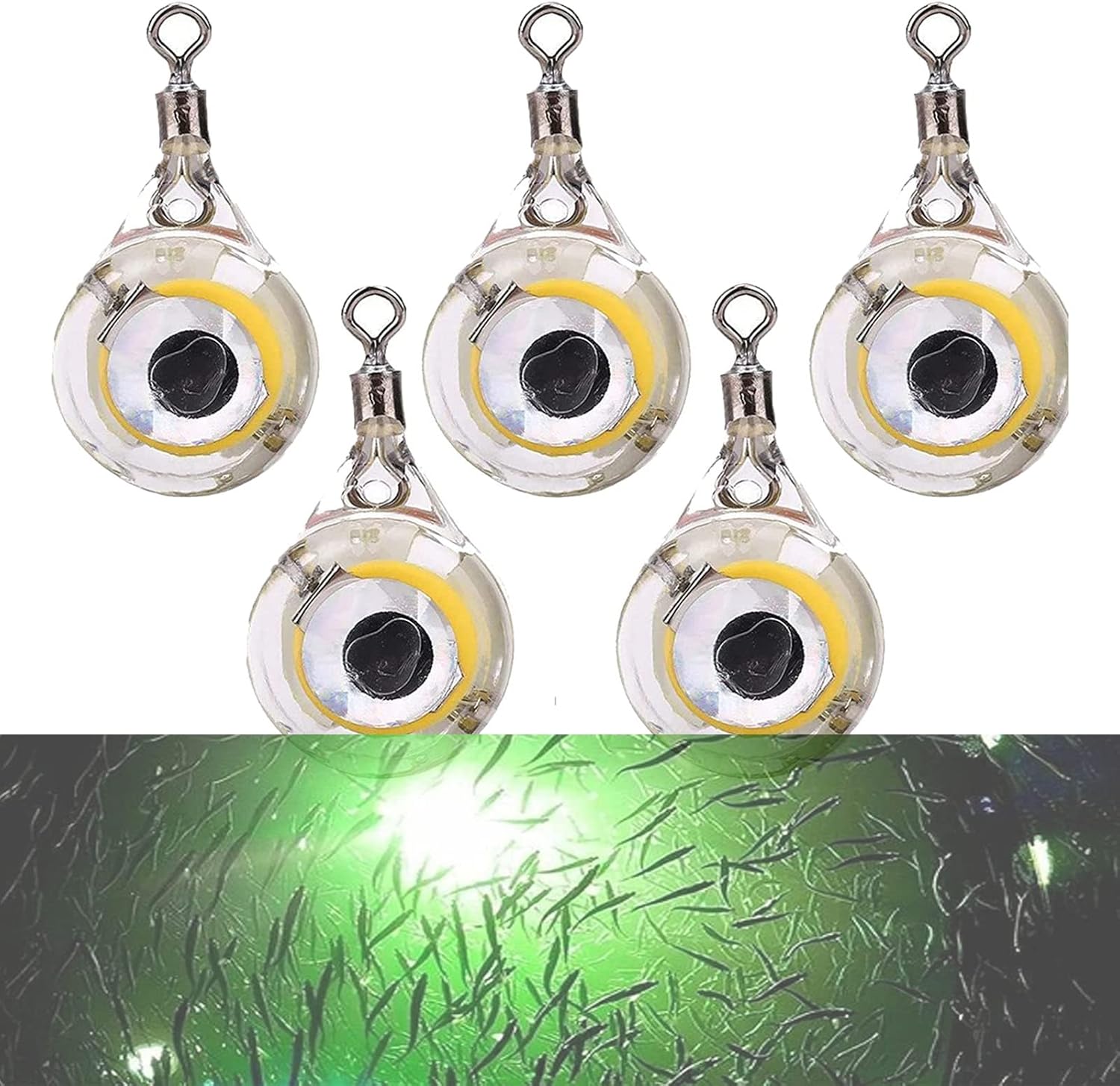 Amazon.com: LAUPVXA Underwater Green Fishing Light, Banjo Minnow ...