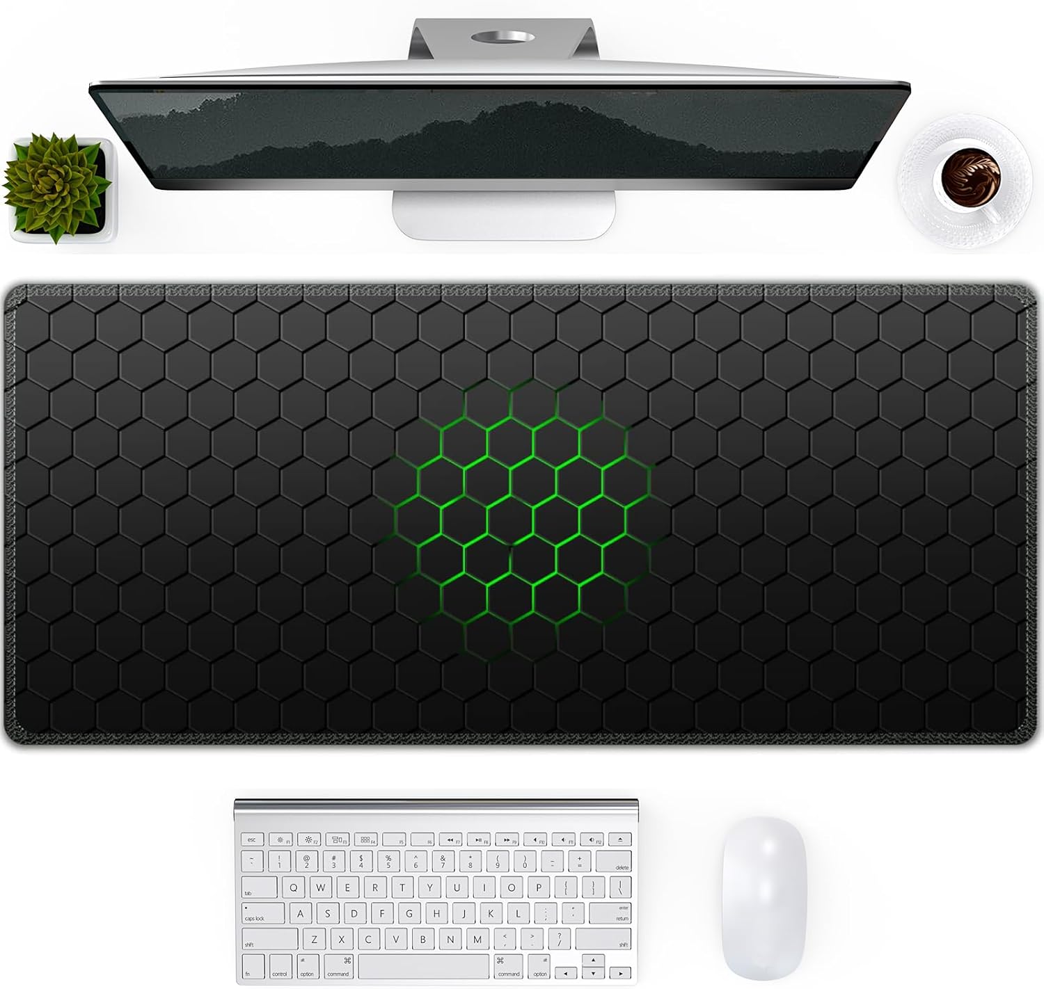 Amazon.com: iLeadon Desk Mat, Big Mouse Pad, XXL Extended Gaming Mouse ...