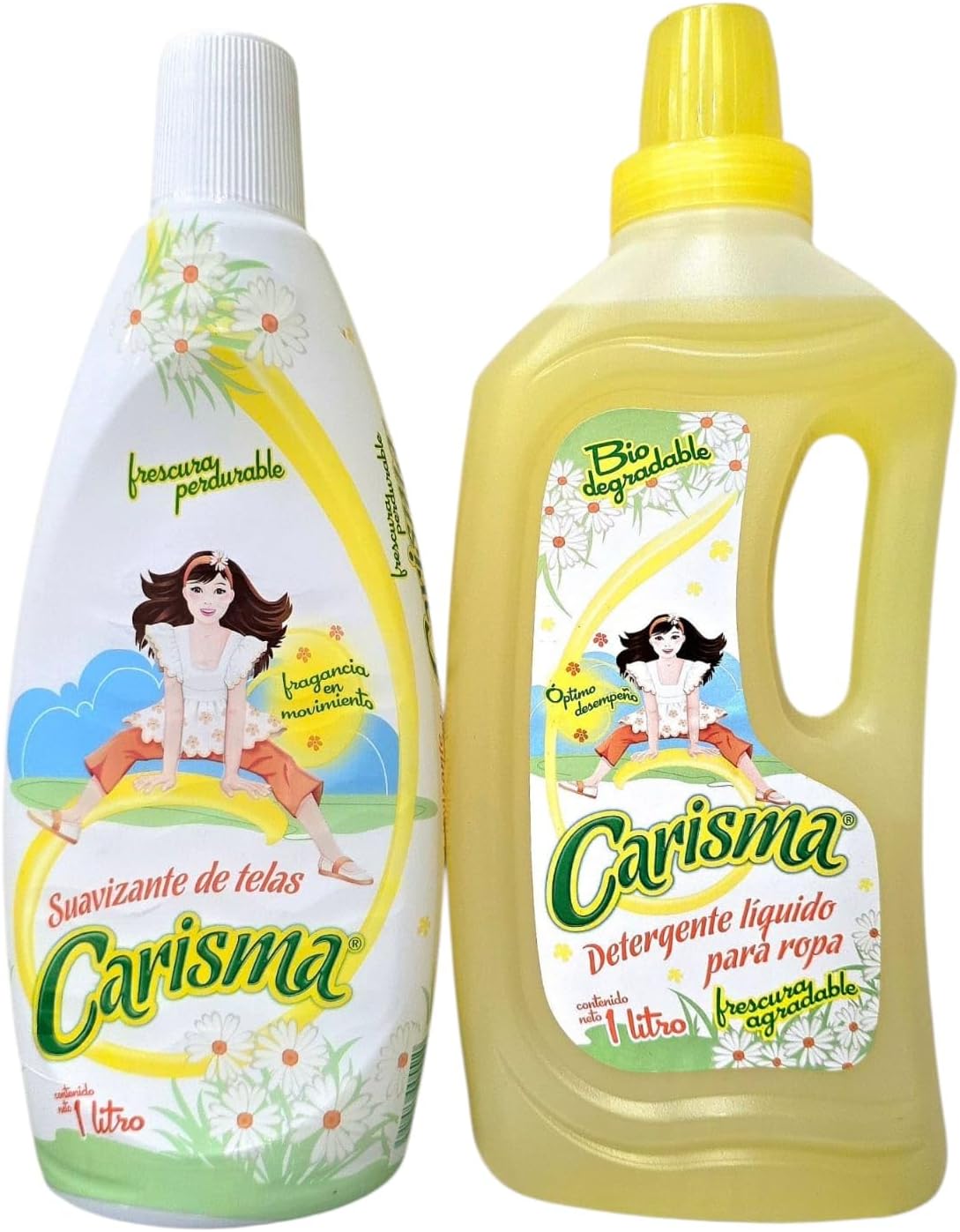 Amazon.com: Carisma Liquid Laundry Detergent and Fabric Softener Set ...