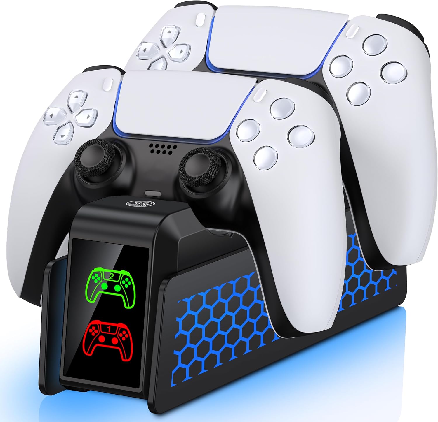 Amazon.com: Controller Charger for PS5 Dualsense Controllers, with LED ...