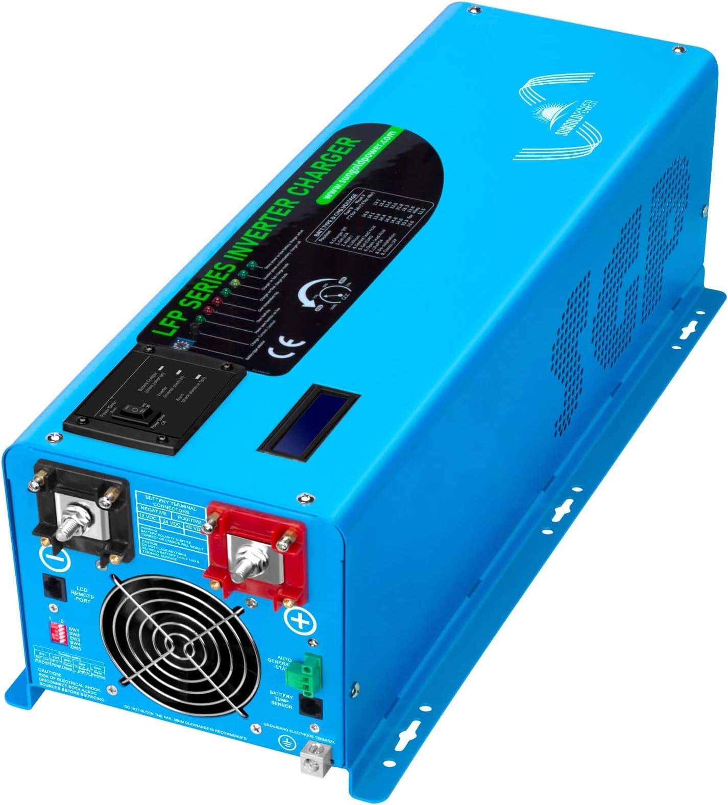 Amazon.com: Sigineer Power 3000W 24V Pure Sine Wave Inverter Charger,24 ...