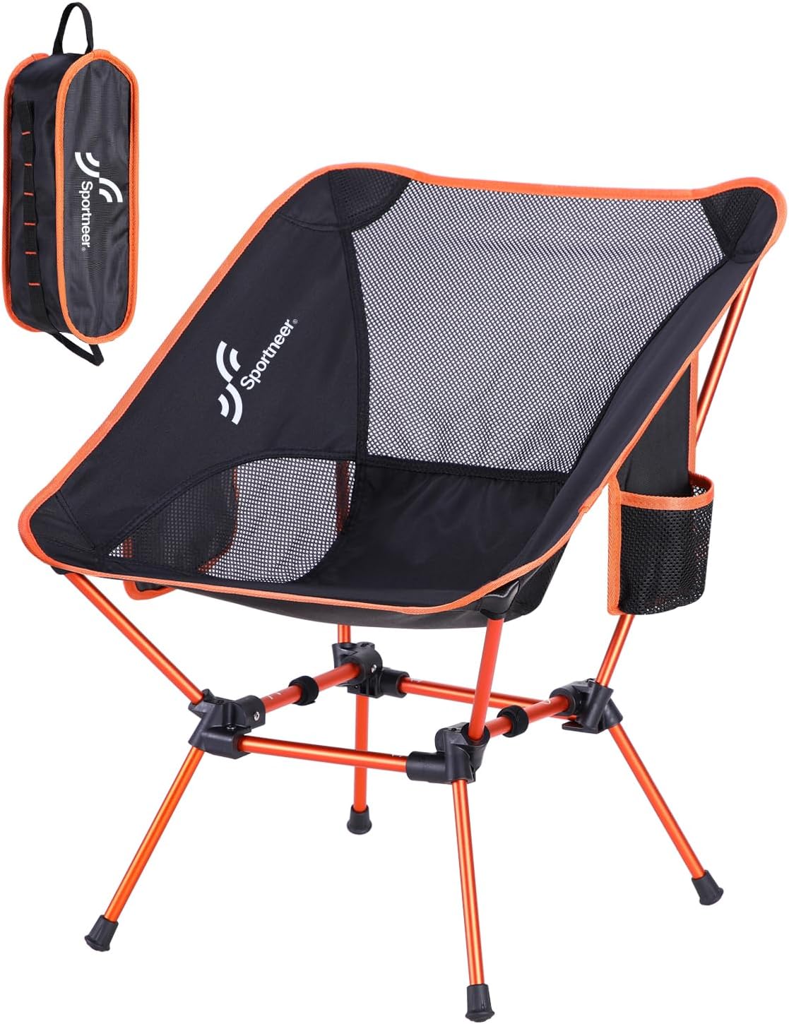 Amazon.com: DRAXDOG Camping Chair, 2 Way Compact Backpacking Chair ...