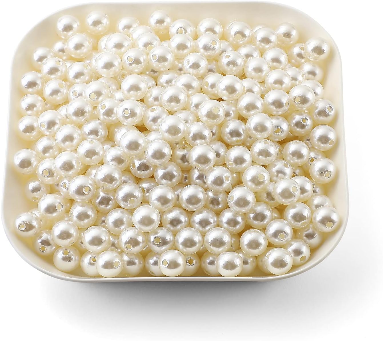 Amazon.com: Pearl Beads for Craft - SUADEN 280pcs Ivory Fake Pearls ...