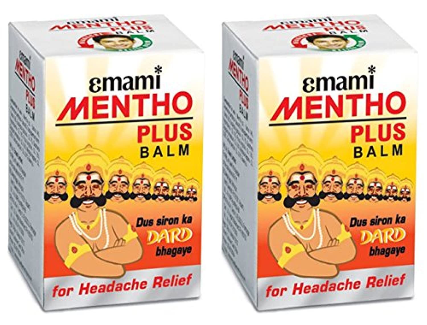 Emami Mentho Plus Balm - 9 ml (Pack of 320) : Amazon.in: Health ...