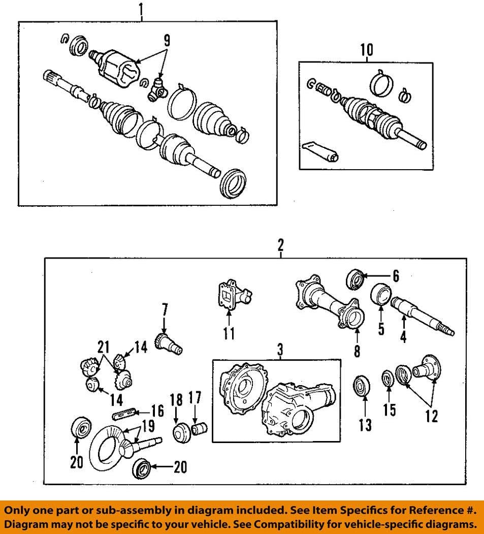 Amazon.com: Toyota 41320-35050 Axle Shaft : Automotive