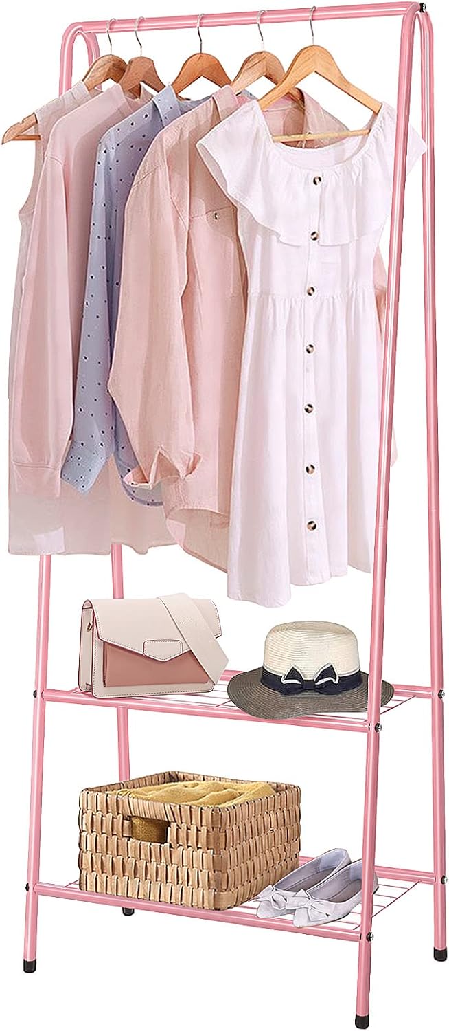 Youyijia Clothes Rail Small Clothe Rack Heavy Duty Metal Garment Rack ...