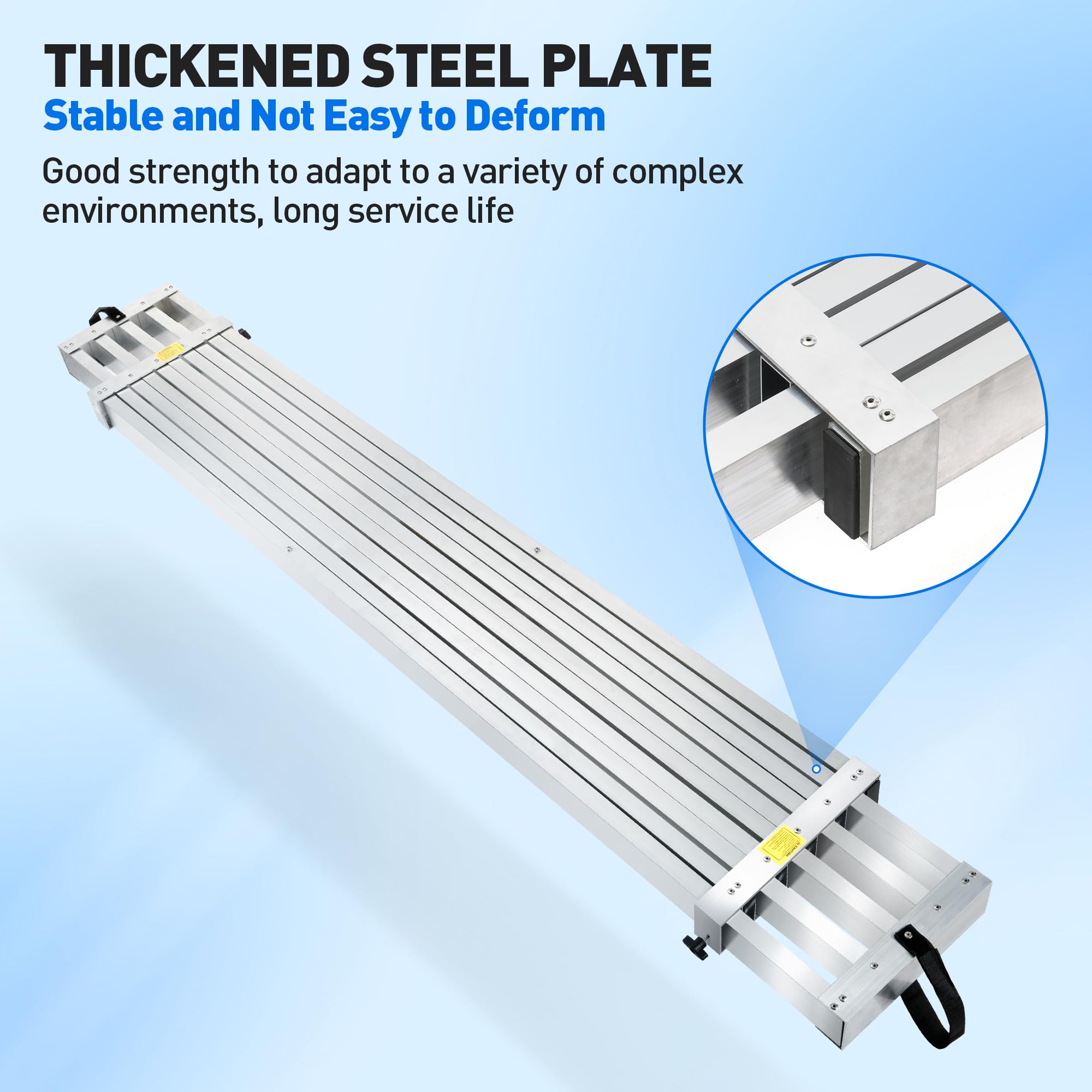 Snapklik.com : Rengue Aluminum Work Plank, 6-9ft Telescoping Plank ...