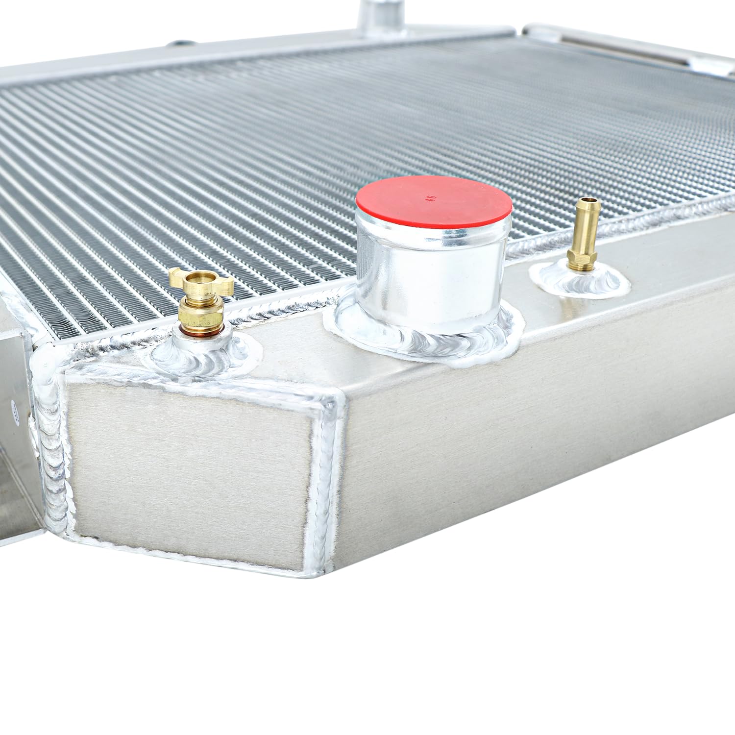 Snapklik.com : CU433 4 Row Aluminum Radiator For 1966-1979 Ford F100 ...