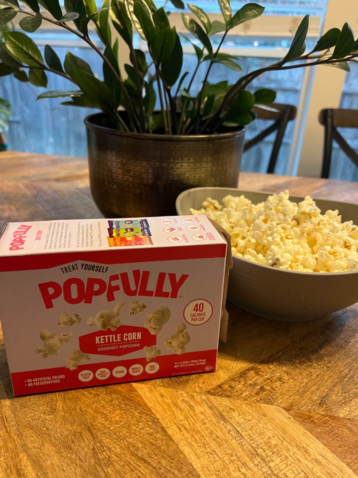 Amazon.com : POPFULLY Microwave Popcorn (Kettle) : Everything Else
