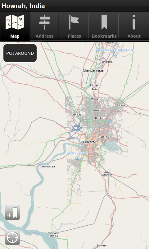 Offline Map Howrah, India - CNM - App on Amazon Appstore