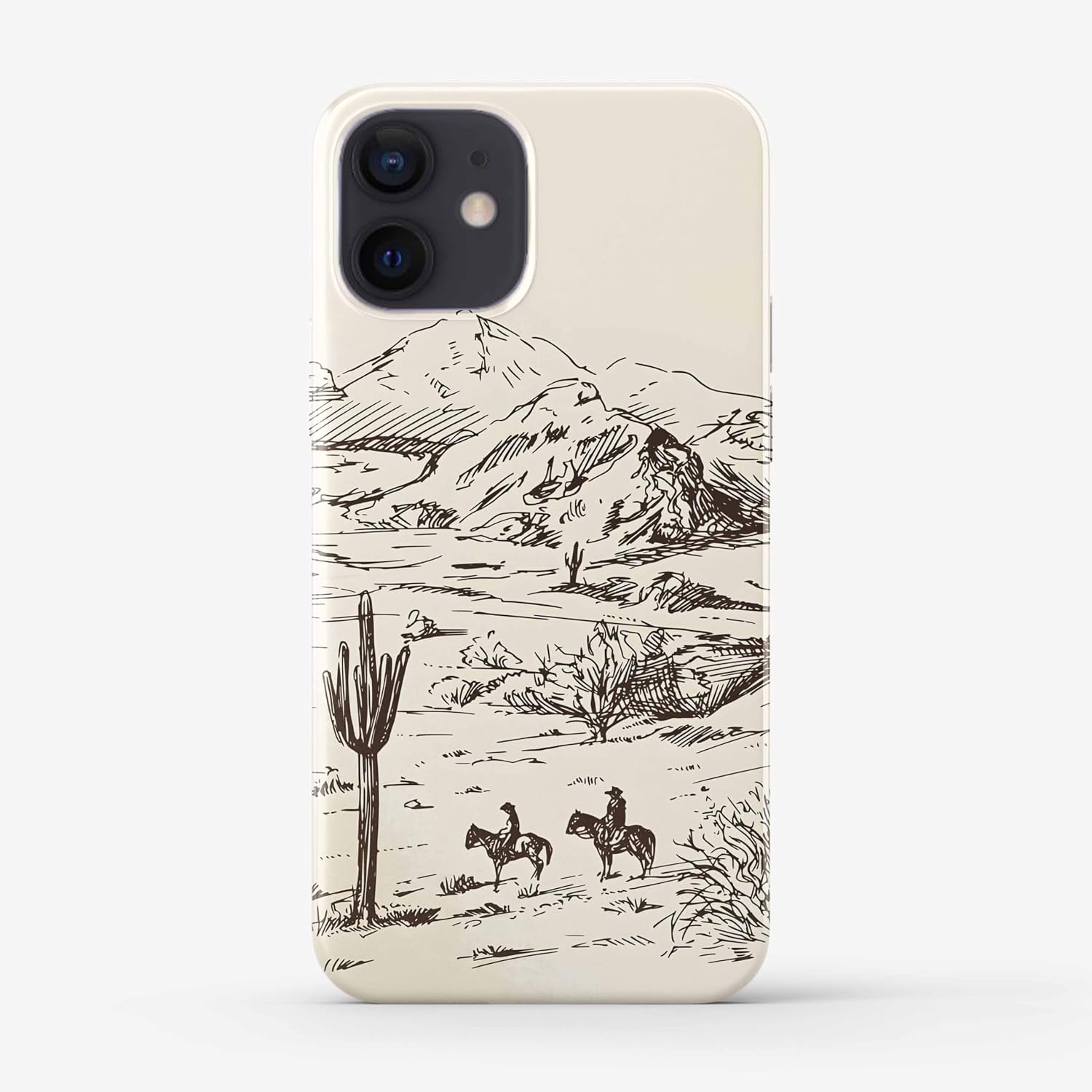 Amazon.com: Nsyosio Vintage Cowboy Case for iPhone 12 and 12 Pro ...