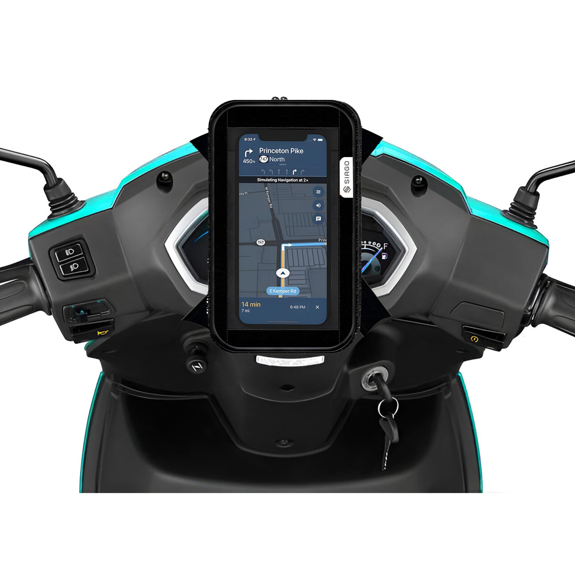 SIAGO SIA11 Premium Mobile Holder for Scooty - Universal Fit | Activa ...