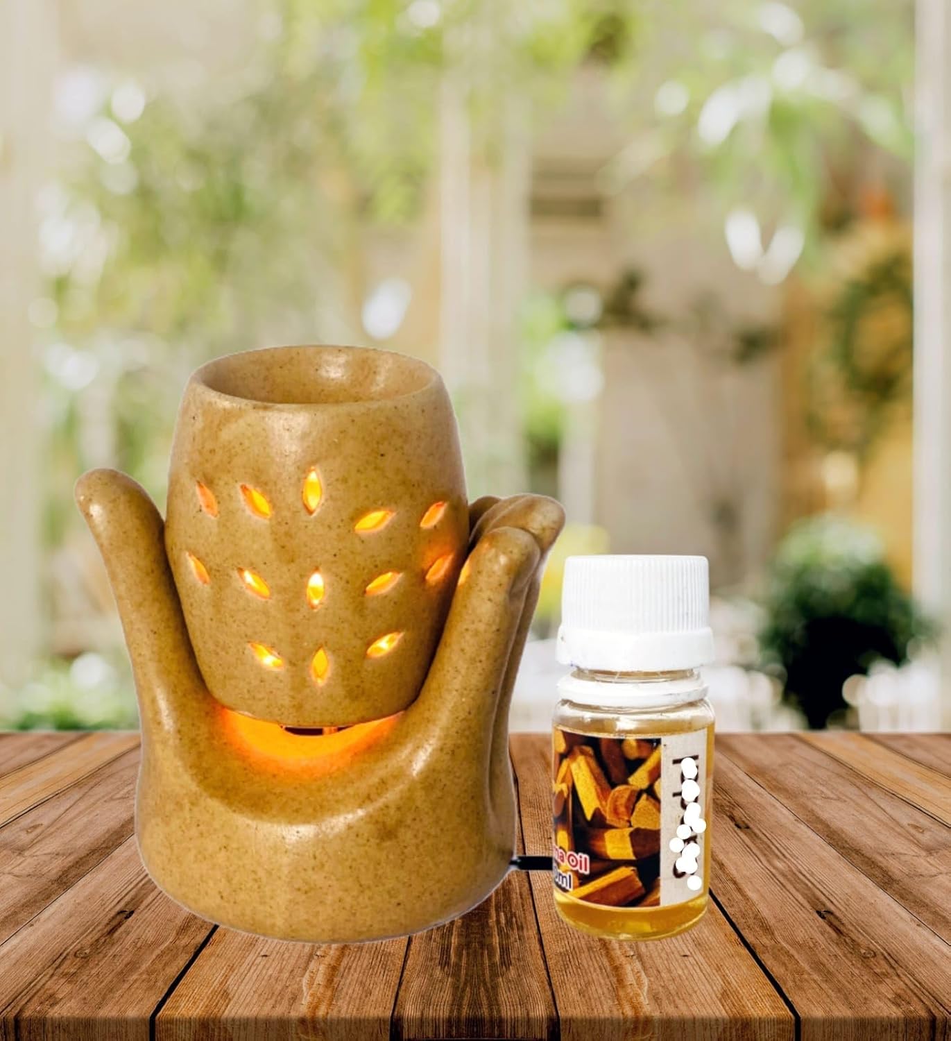 Hand Shaped Ceramic Electric Aroma Diffuser for Home Fragrance| Oil ...