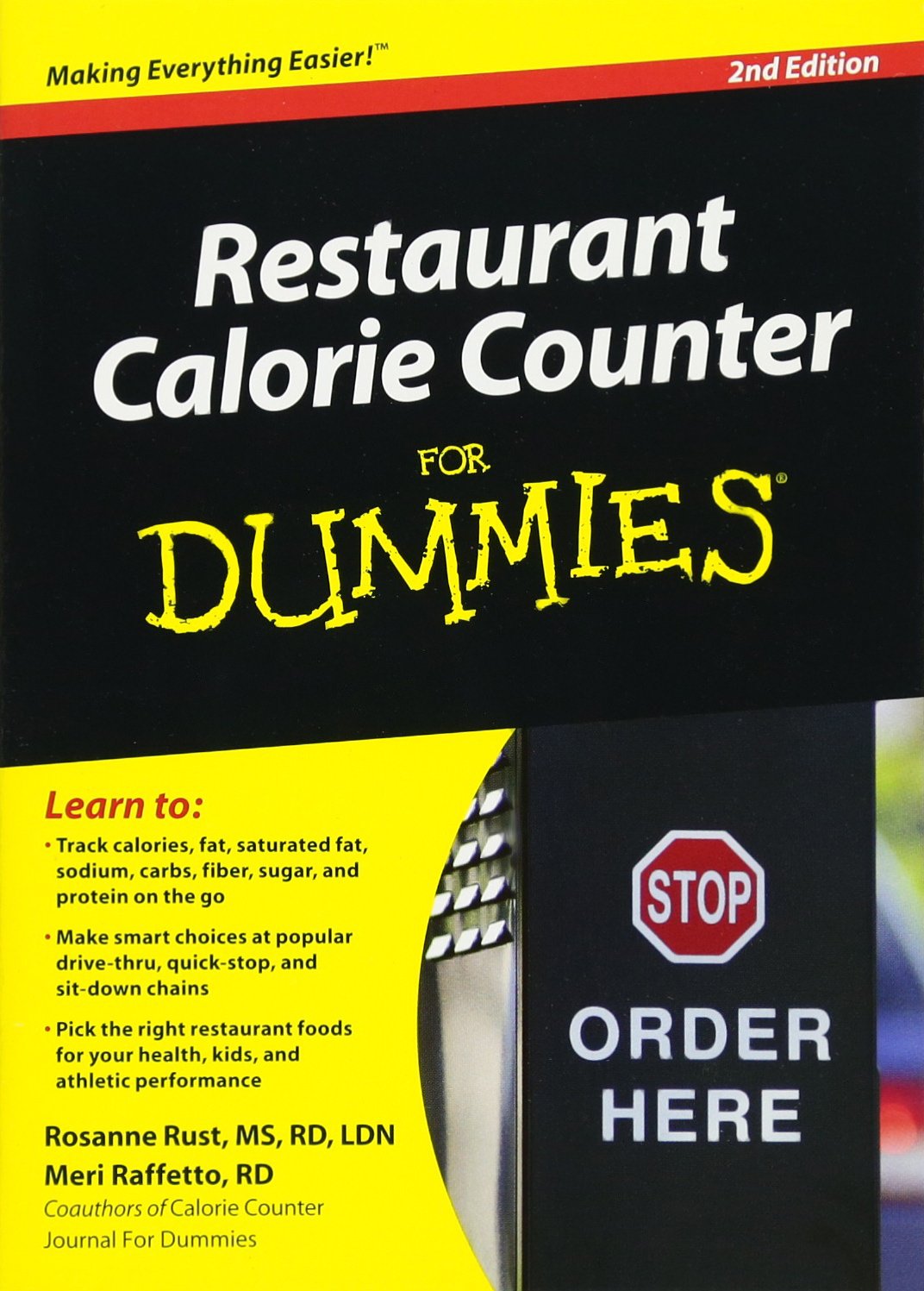 Restaurant Calorie Counter For Dummies: Rosanne Rust, Meri Raffetto ...