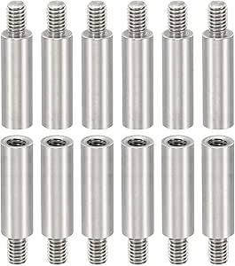 Amazon.com: PATIKIL 24pcs M4 Standoffs, M4 18+6mm Spacer Standoffs ...