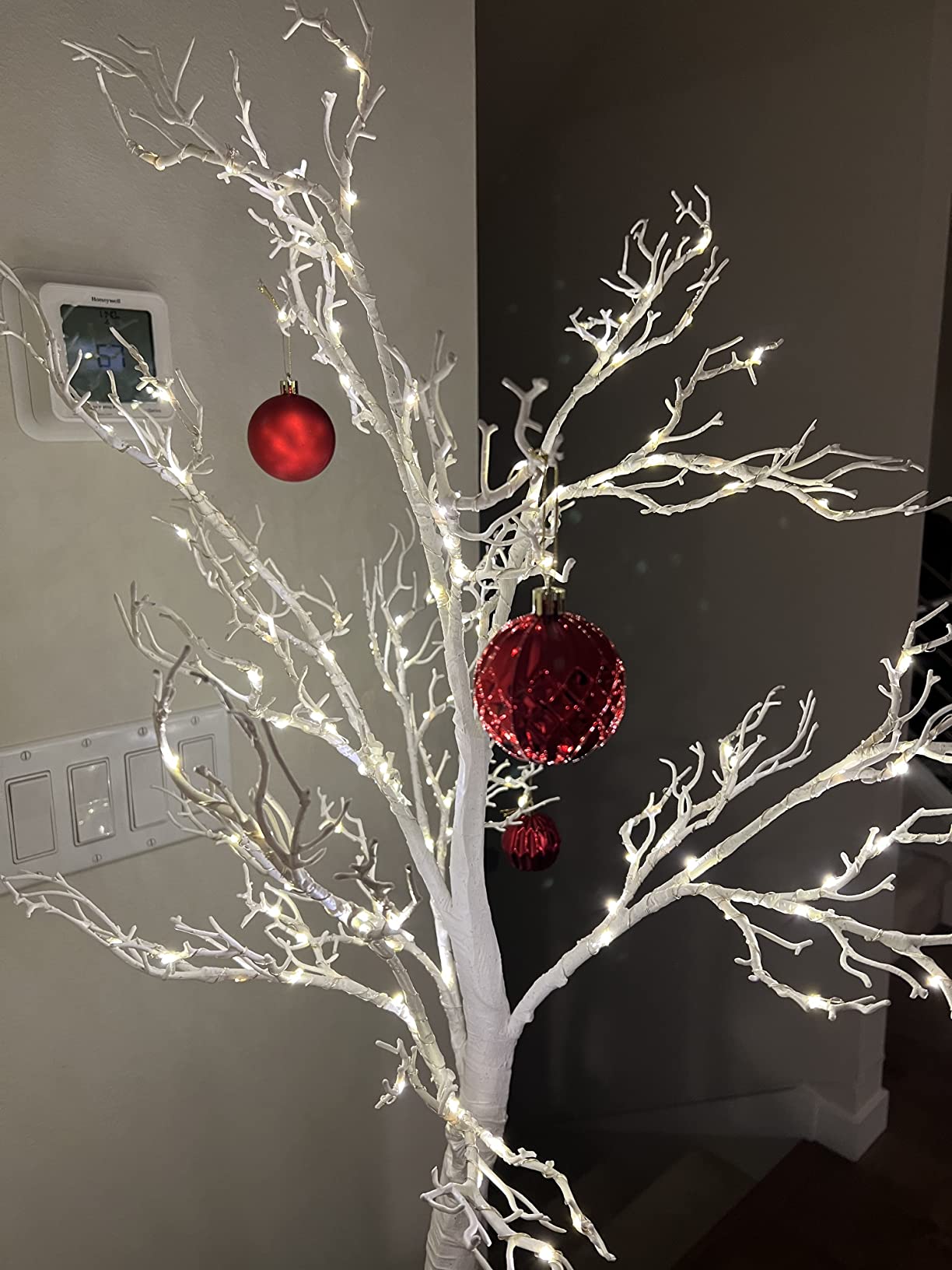 $11/mo - Finance LITBLOOM White Tree with Lights Plug in 4FT 150 Fairy ...