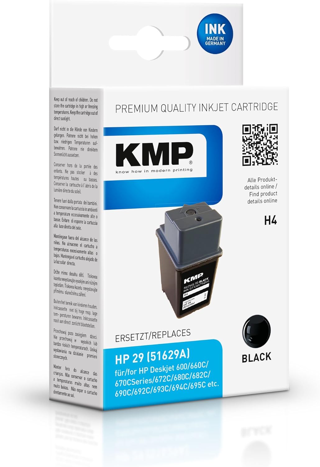 KMP - Print cartridge - 1 x black : Amazon.ca: Office Products