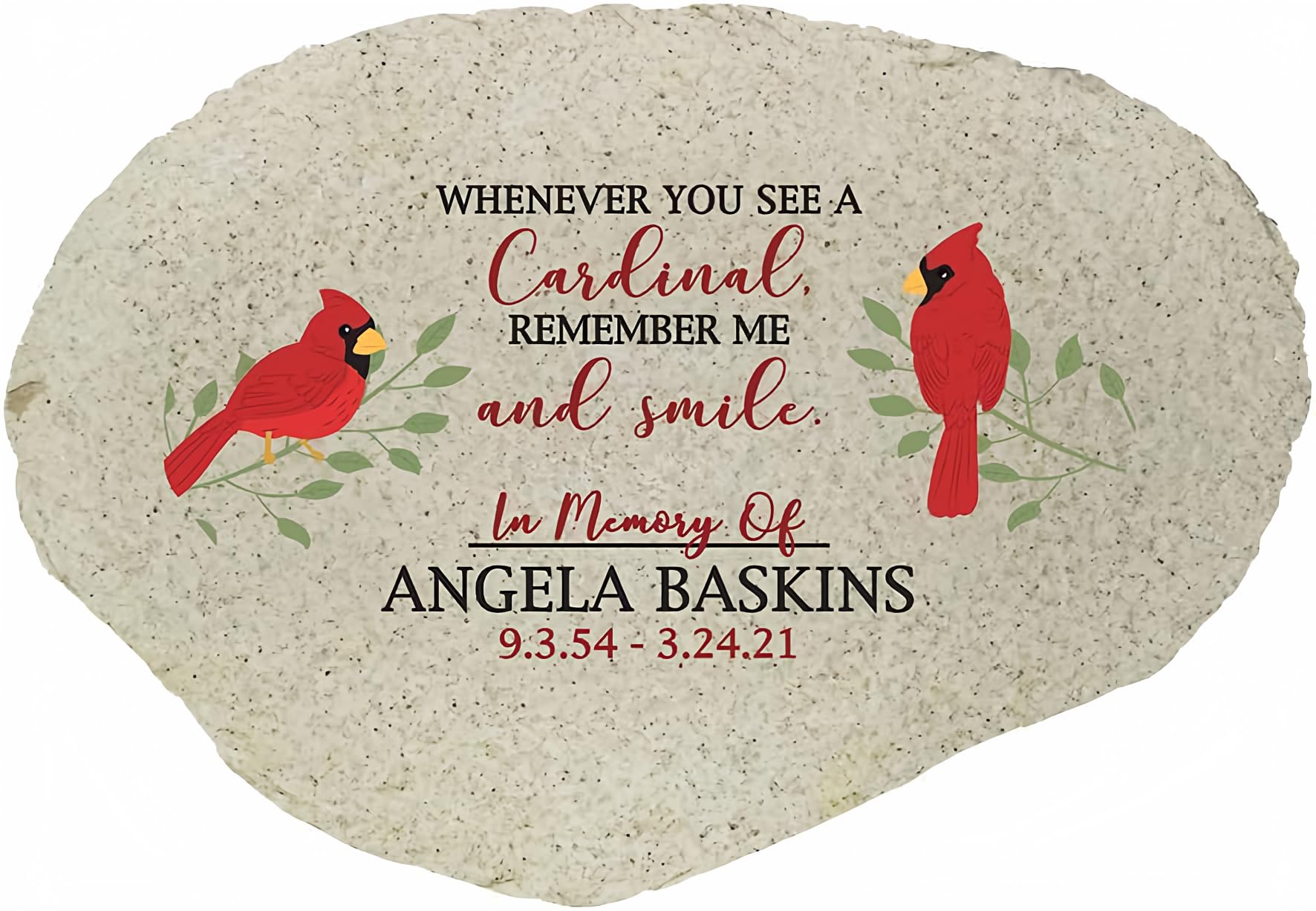 Amazon.com: GiftsForYouNow Remember Me Cardinals Personalized Memorial ...